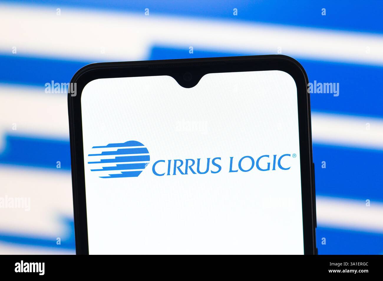 March 8, 2025, Canada: In this photo illustration, the Cirrus Logic logo is seen displayed on a ...