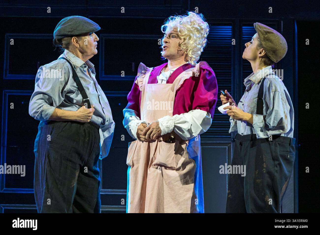 Schauspieler Alexis Kara als Rupert Perkins, Koenig Otto von Ormstein ...