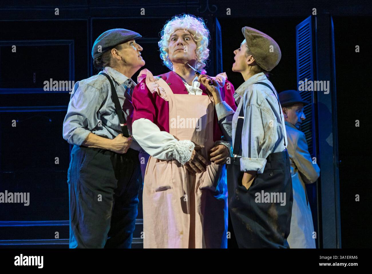 Schauspieler Alexis Kara als Rupert Perkins, Koenig Otto von Ormstein ...