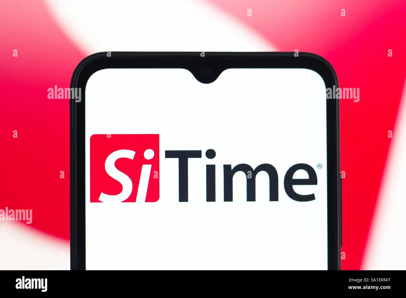 Canada. 8th Mar, 2025. In this photo illustration, the SiTime ...