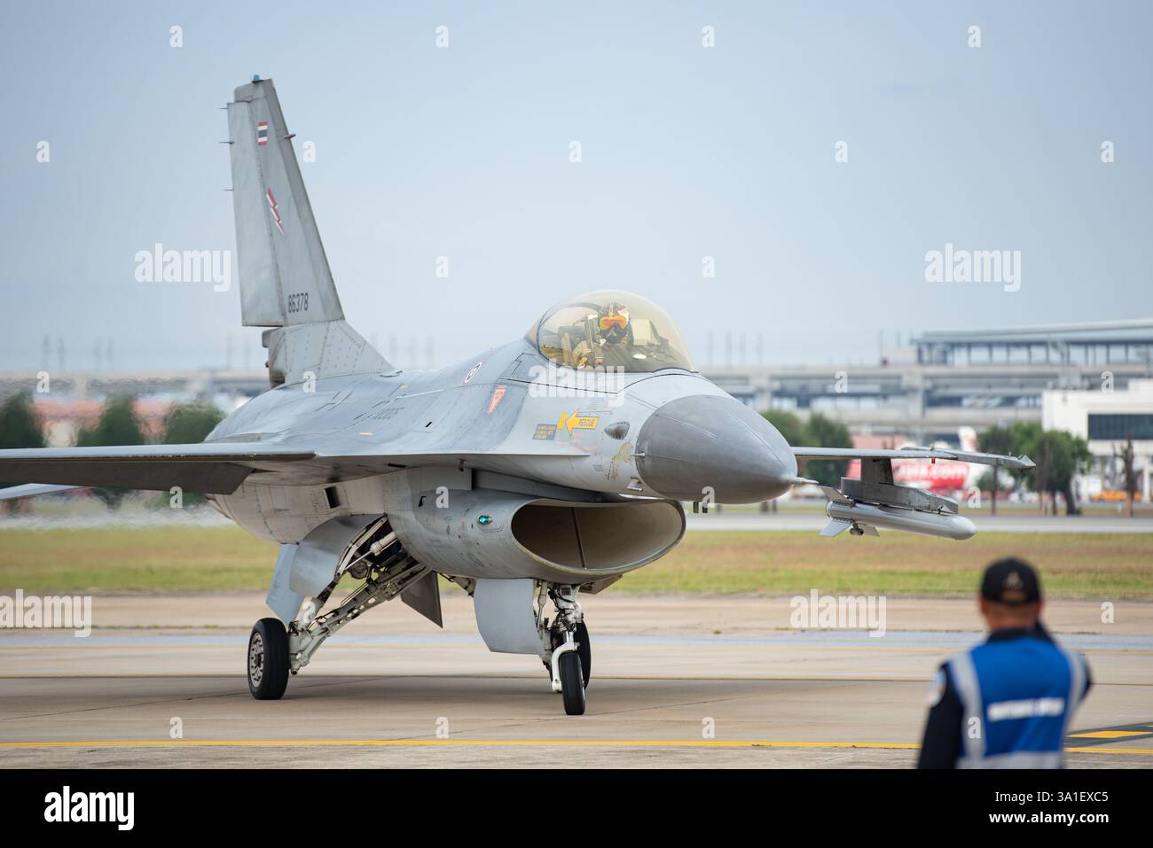 Bangkok, Thailand. 08th Mar, 2025. F-16 of The Royal Thai Air Force ...