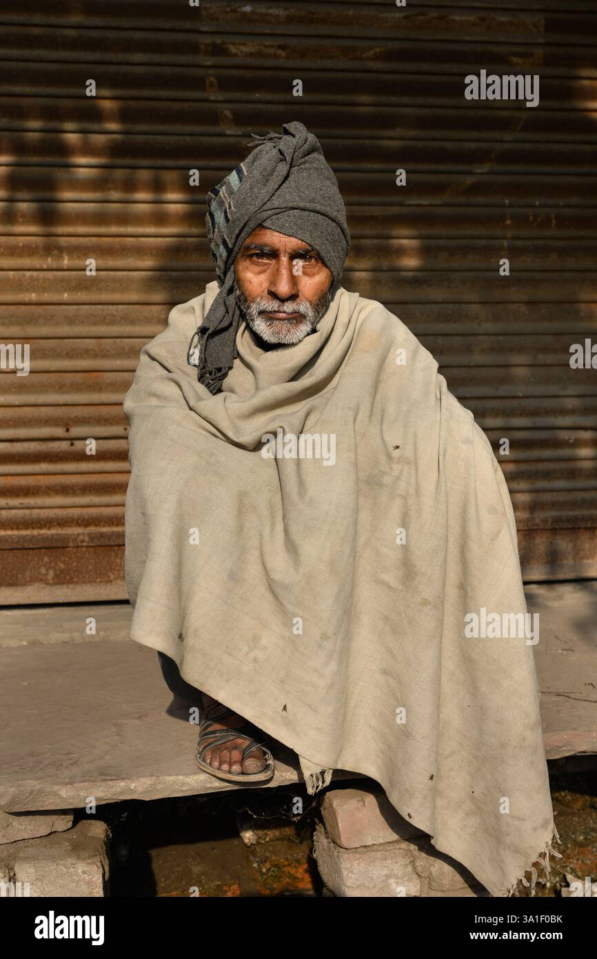 Agra, Uttar Pradesh, India - February 21 2025: Indian Muslim Man in ...