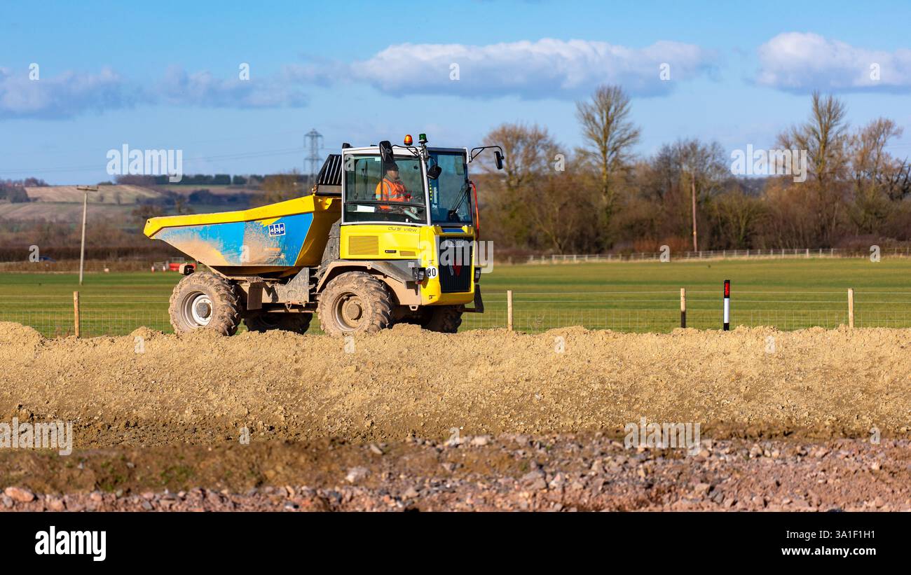 Construction site hs2 high hi-res stock photography and images - Alamy