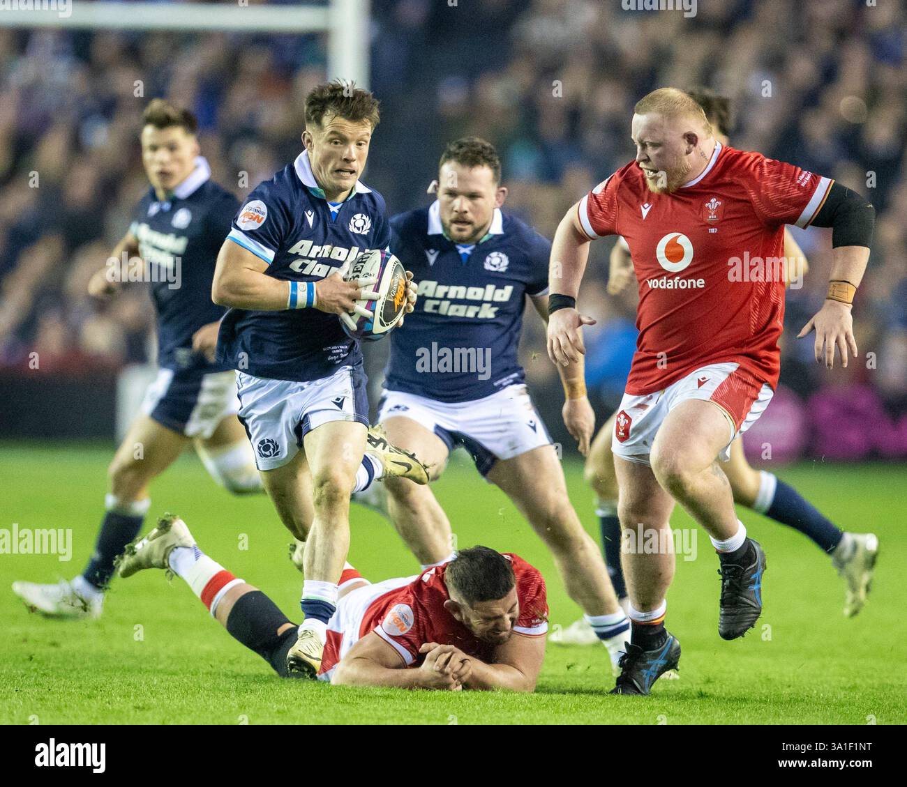 Edinburgh, UK. 8th March 2025; Murrayfield Stadium, Edinburgh, Scotland ...