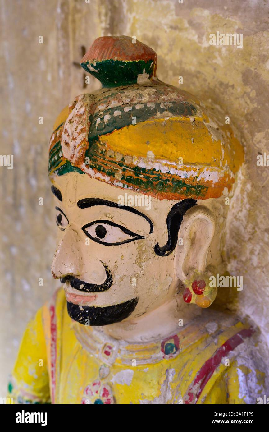 Old Sculpture in the Courtyard of Nath Mal ki Haveli, an Architectural ...