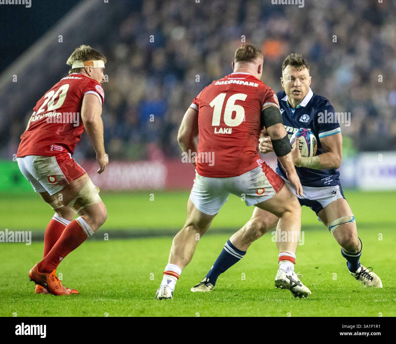 Edinburgh, UK. 8th March 2025; Murrayfield Stadium, Edinburgh, Scotland ...