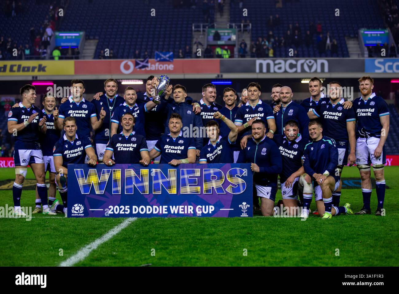 Edinburgh, UK. 8th March 2025; Murrayfield Stadium, Edinburgh, Scotland ...