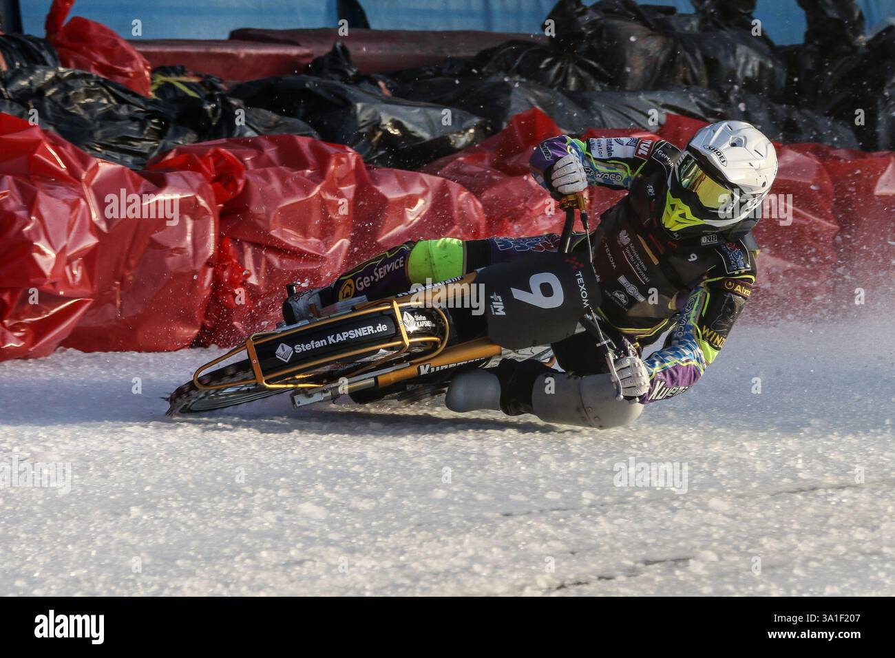 Sanok, Poland. 8th Mar, 2025. Texom European Individual Ice Speedway ...