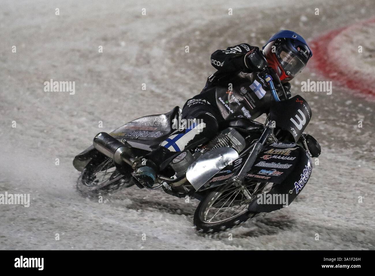 Sanok, Poland. 8th Mar, 2025. Texom European Individual Ice Speedway ...
