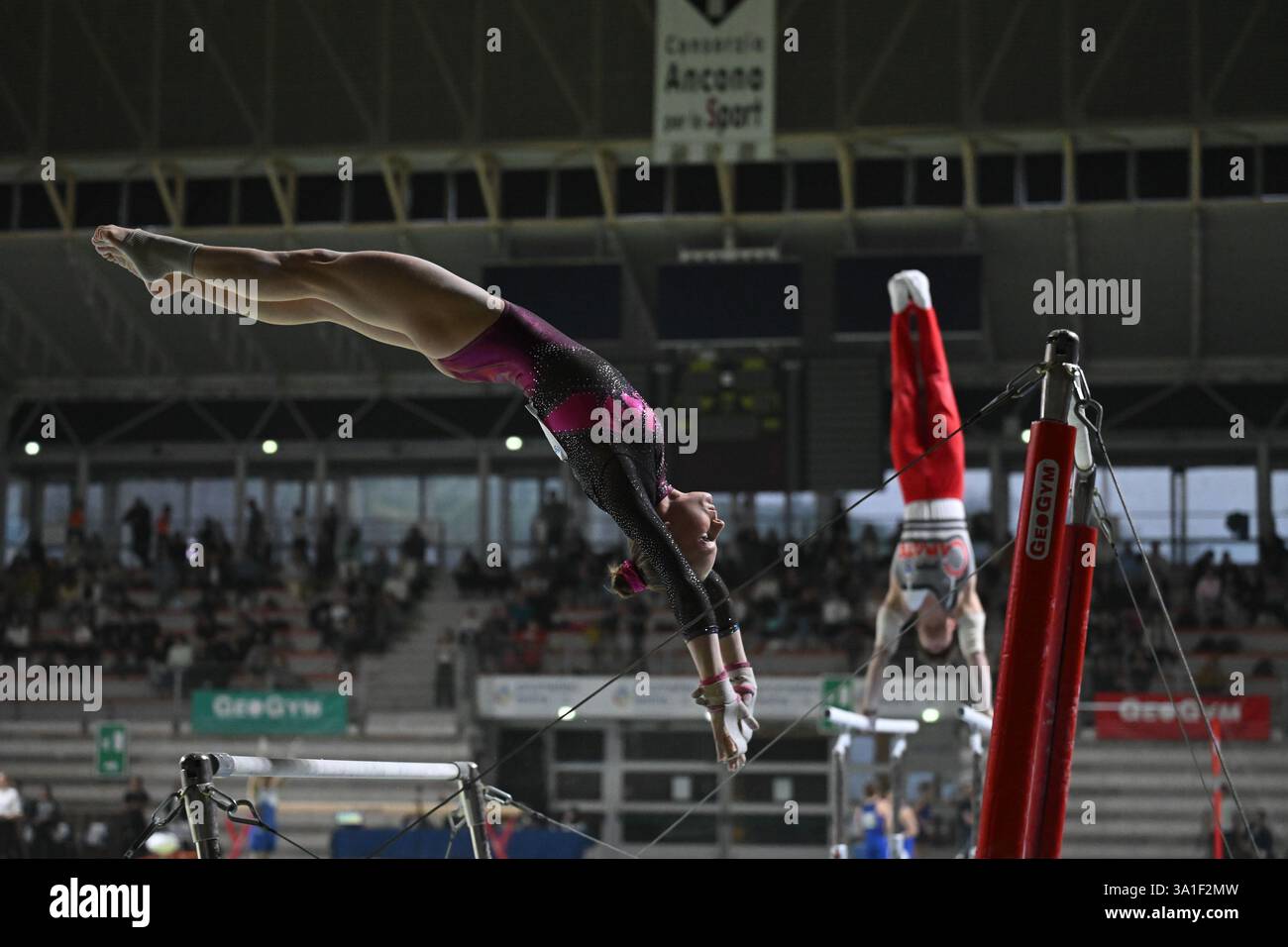 Ancona, Italy. 08th Mar, 2025. Sofia Tonelli (Saltavanti Empoli) uneven ...