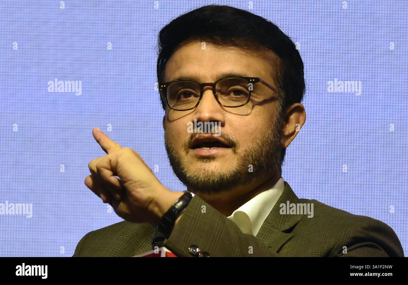 Kolkata, India. 08th Mar, 2025. Former Indian Captain and Former Board of Control for Cricket in ...