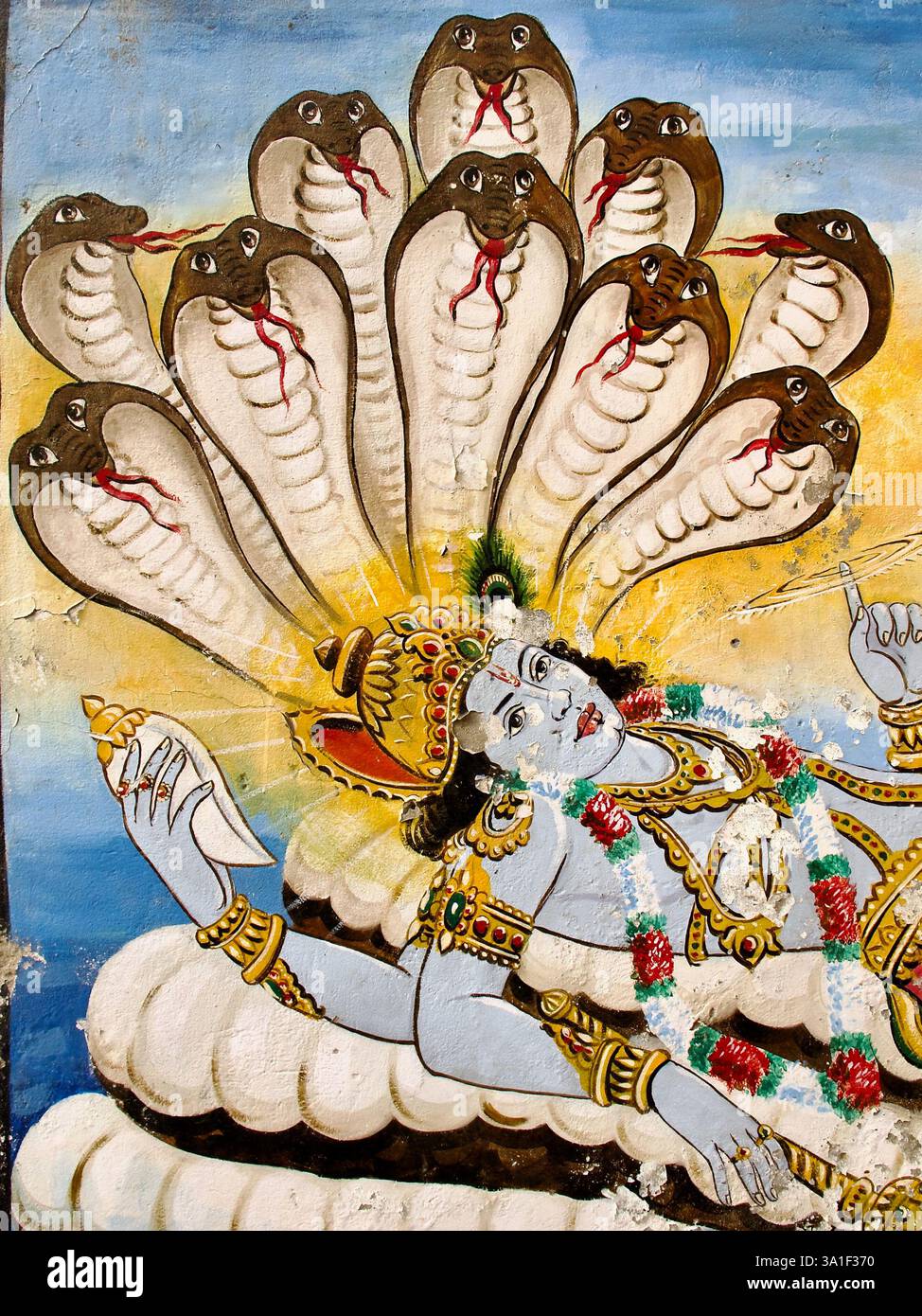 Anantashayana vishnu hi-res stock photography and images - Alamy