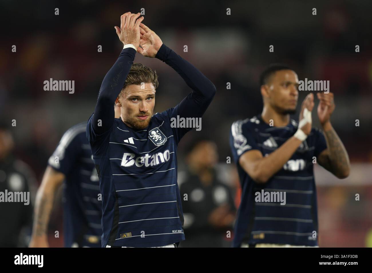 London, UK. 08th Mar, 2025. London England, March 8th 2025: Matty Cash ...