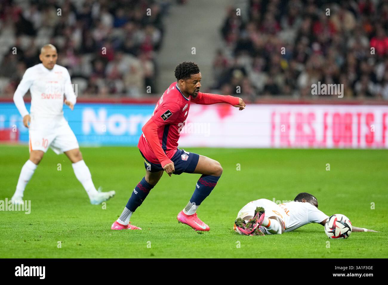 24 Chuba AKPOM (losc) during the Ligue 1 McDonald's match between Lille ...