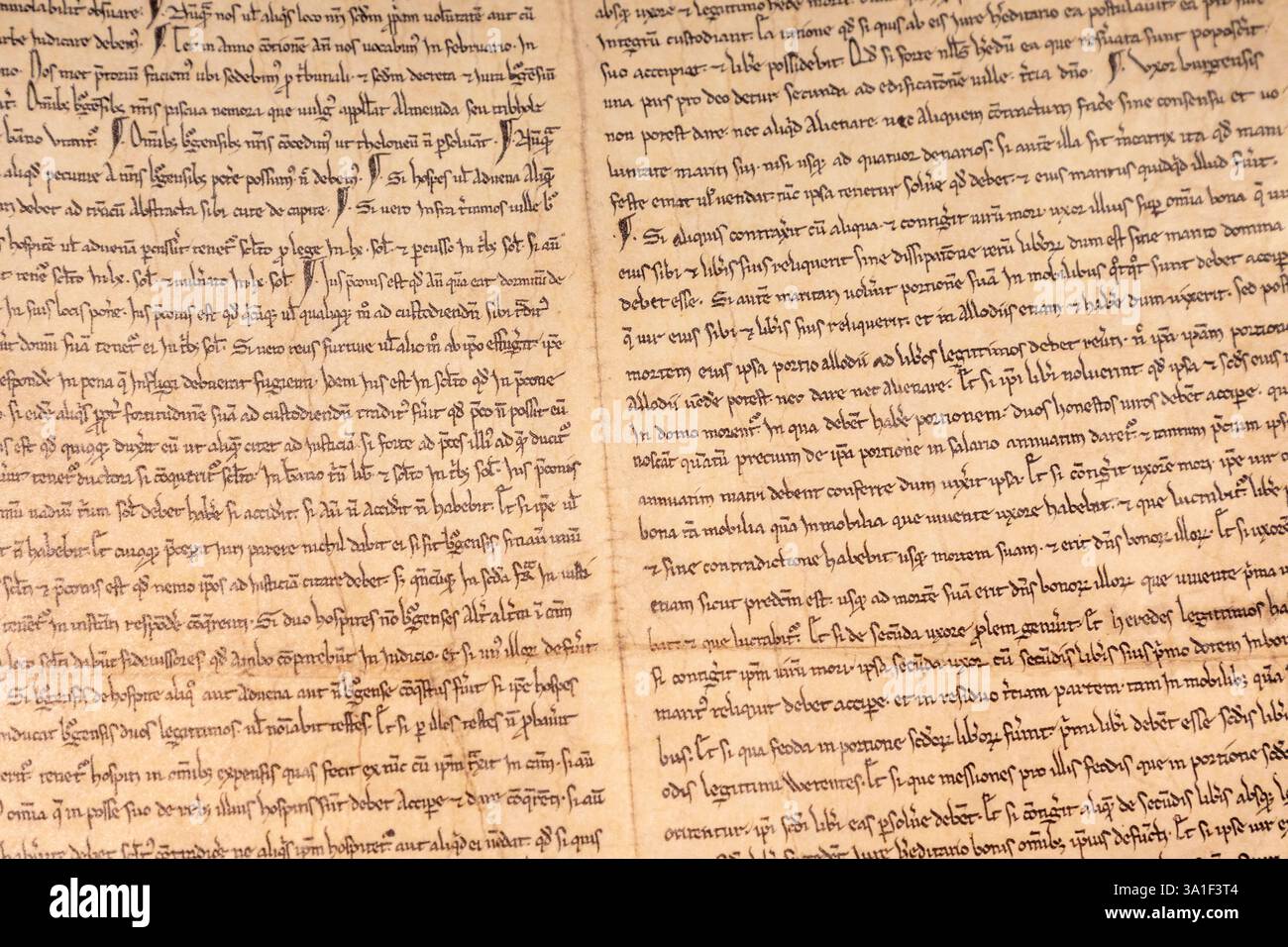Medieval german manuscript hi-res stock photography and images - Alamy