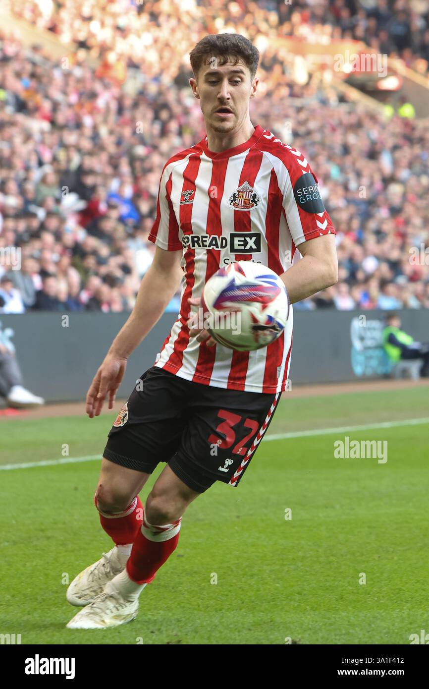 Sunderland's Trai Hume during the Sky Bet Championship match between ...