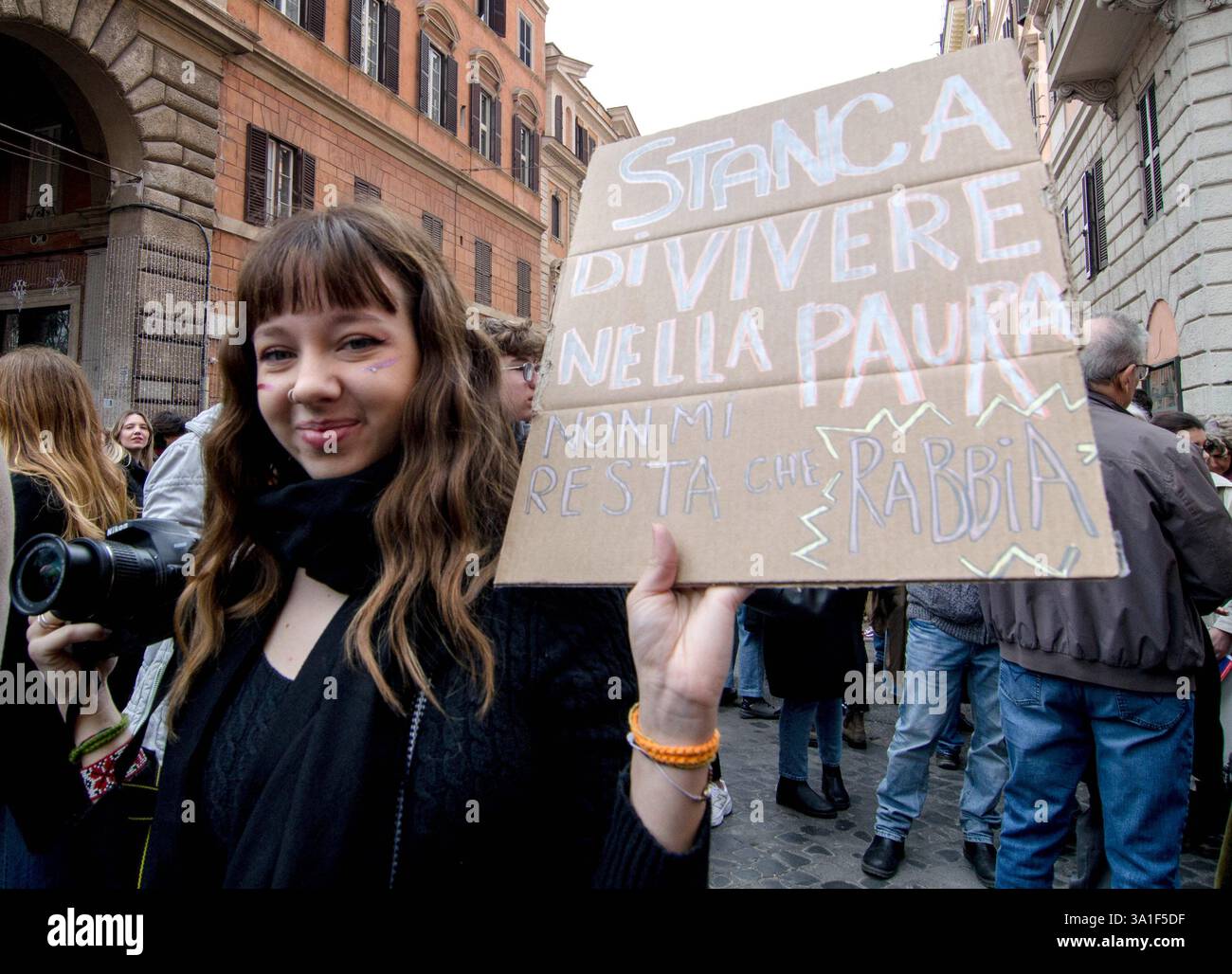 'I fight, I boycott, I strike' was the slogan of the demonstration in ...