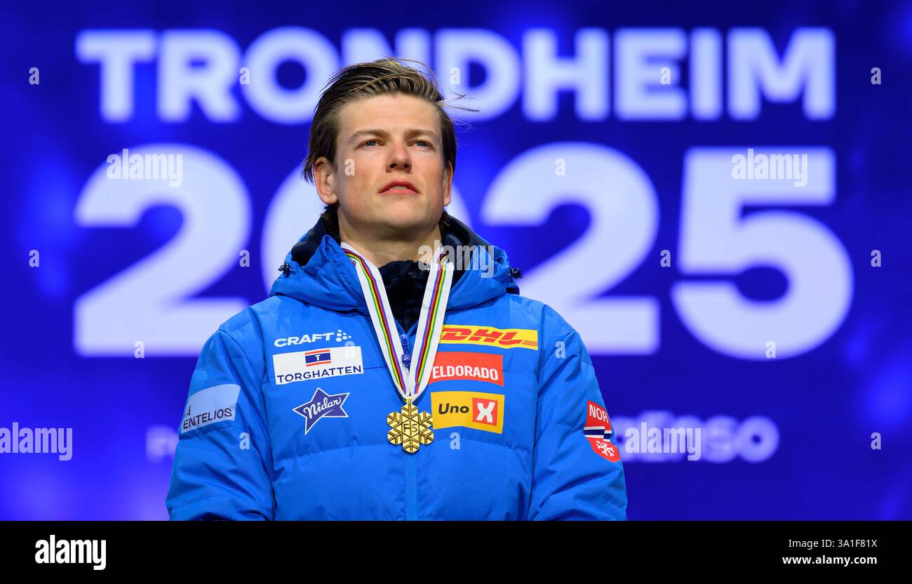 Trondheim, Norway. 08th Mar, 2025. Nordic skiing, World Championships ...