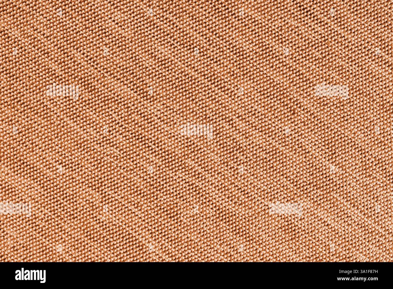 Closeup, macro of orange fabric texture background. Satin diagonal ...