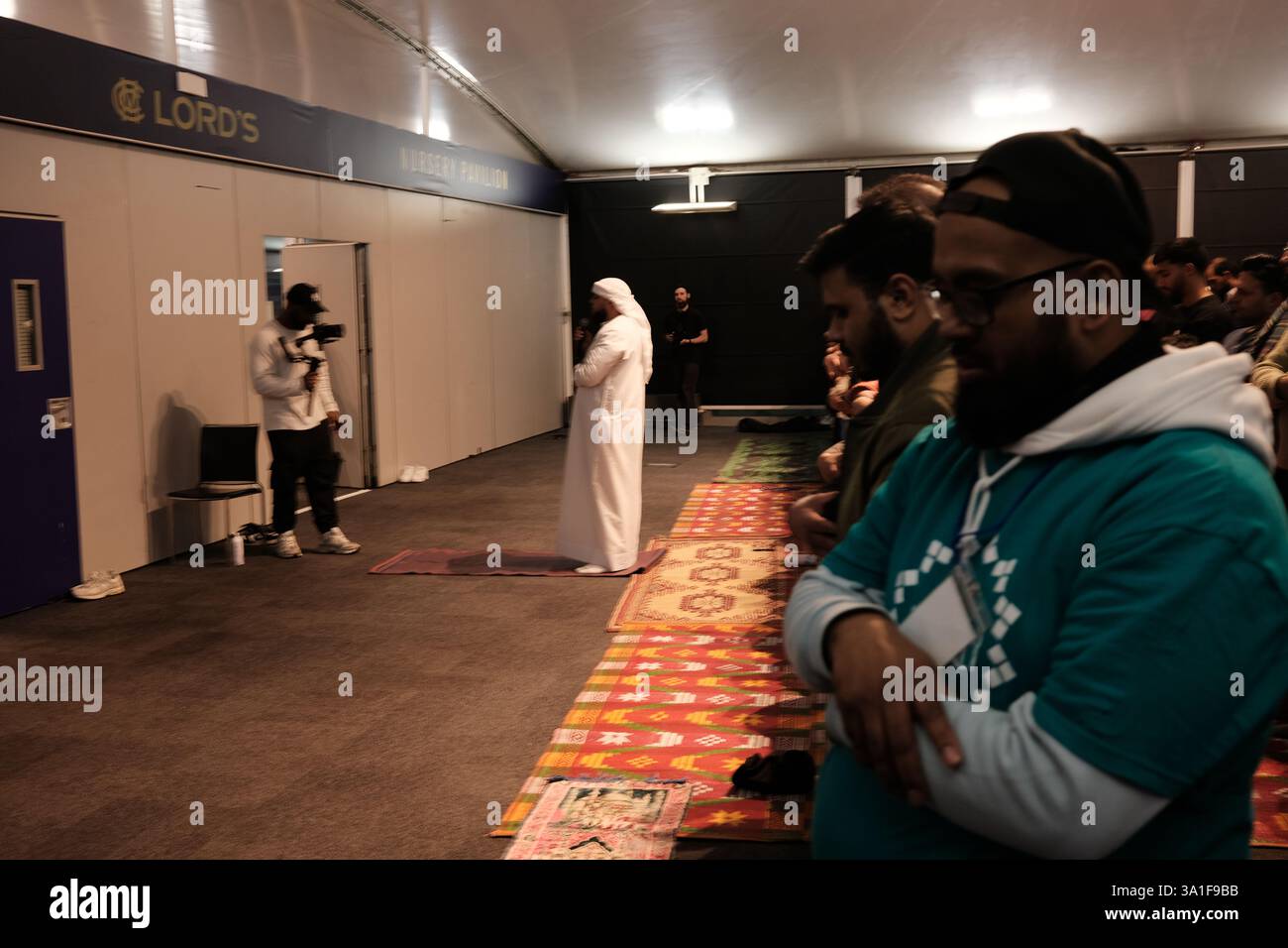 London, UK. 8th, March, 2025. Muslims joined by interfaith groups ...