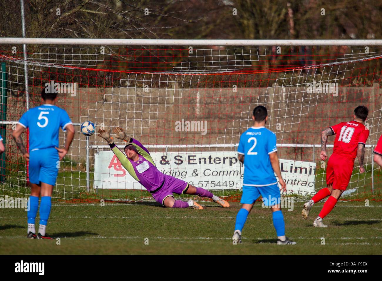 Stapenhill, United Kingdom. 8 March, 2025:jack Henchcliff of Stapenhill ...