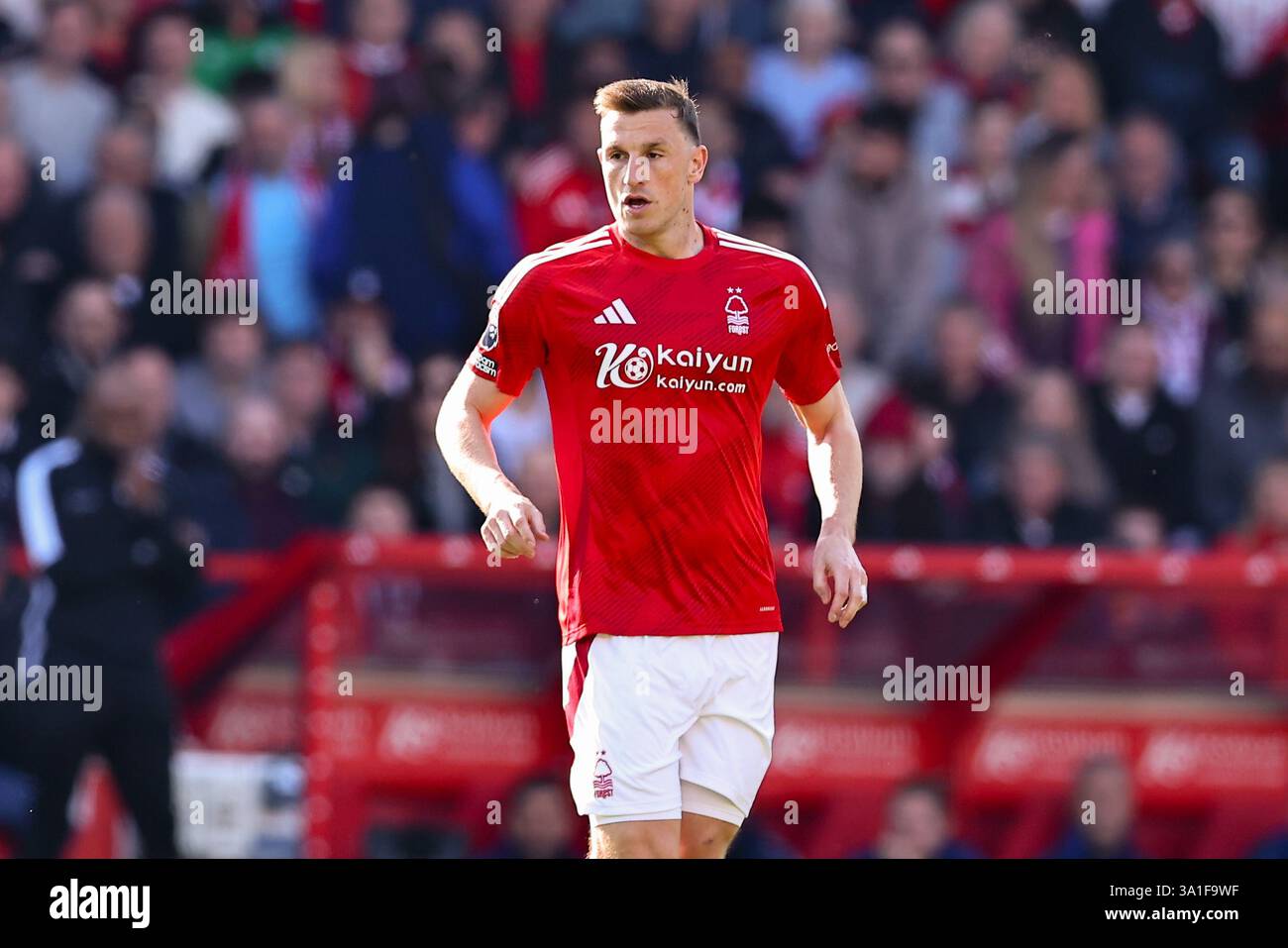 Nottingham, UK. 08th Mar, 2025. Chris Wood of Nottingham Forest during ...