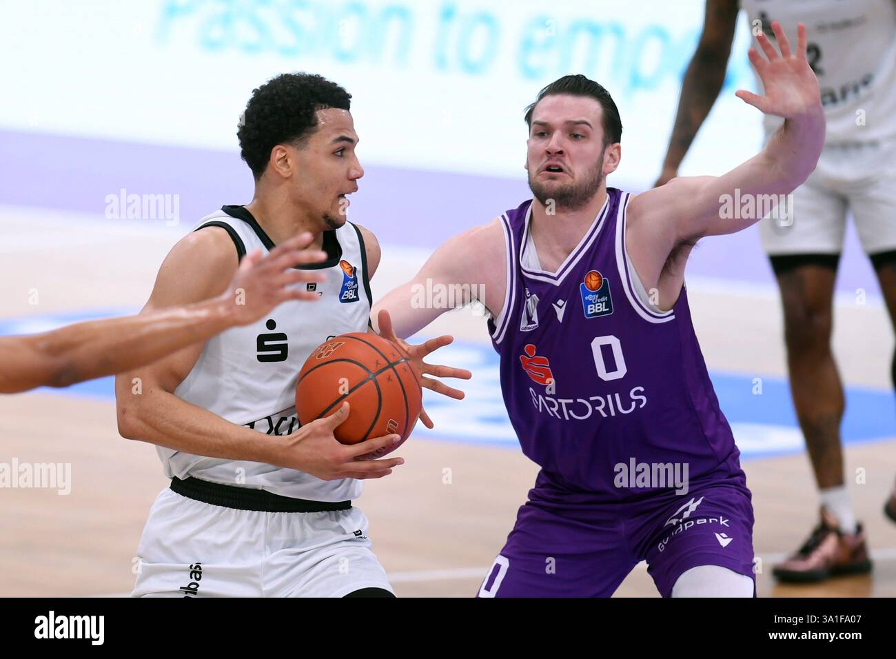 Goettingen, Deutschland. 08th Mar, 2025. Nicholas Tischler (Niners ...