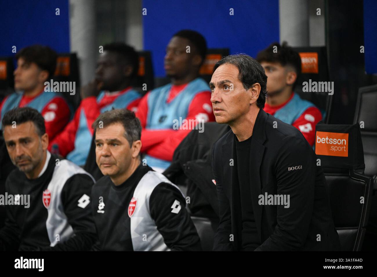 Alessandro Nesta, Head Coach of AC Monza, during the Italian Serie A ...