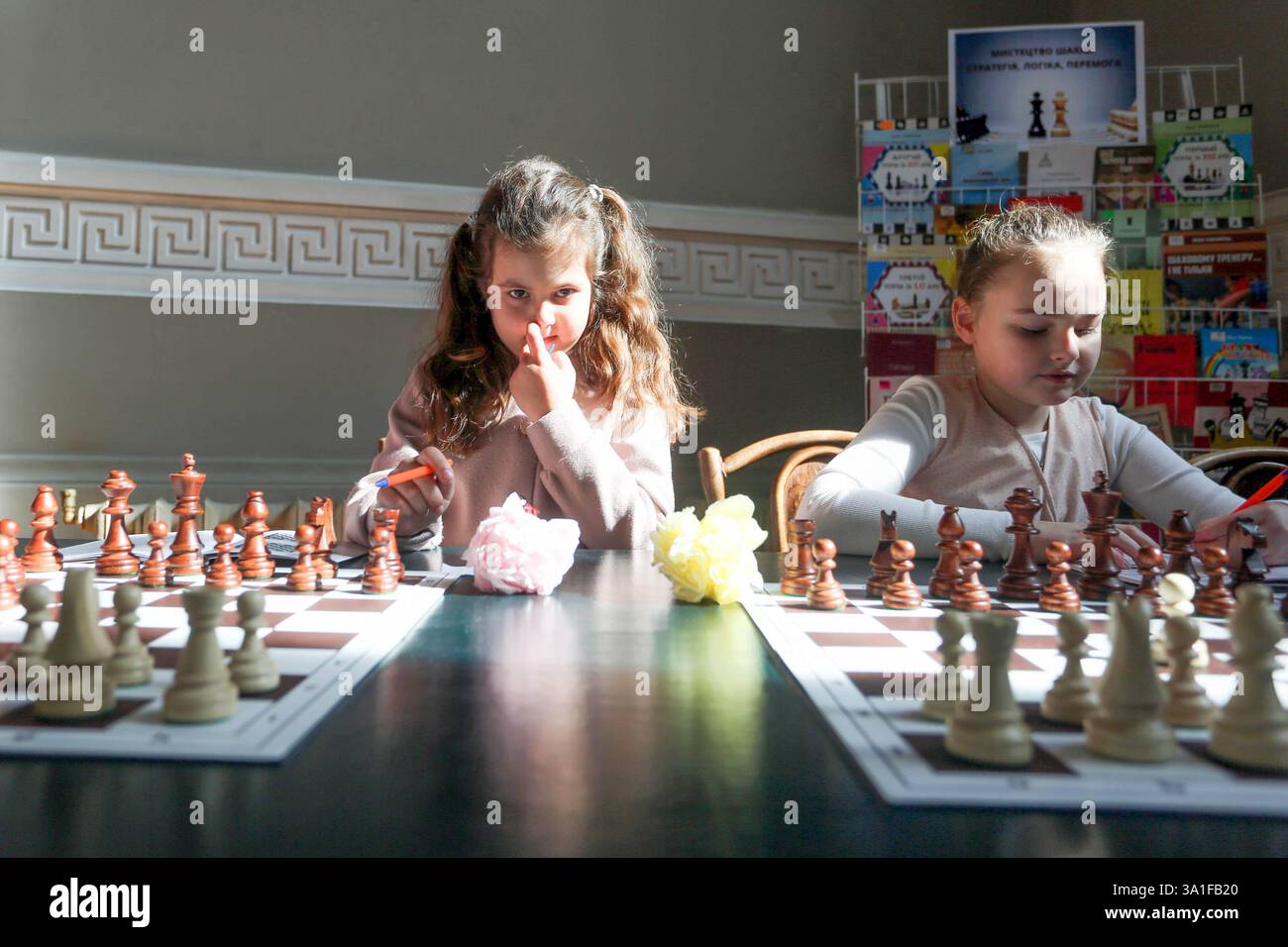Portrait of a young chess player at the Odessa National Scientific ...