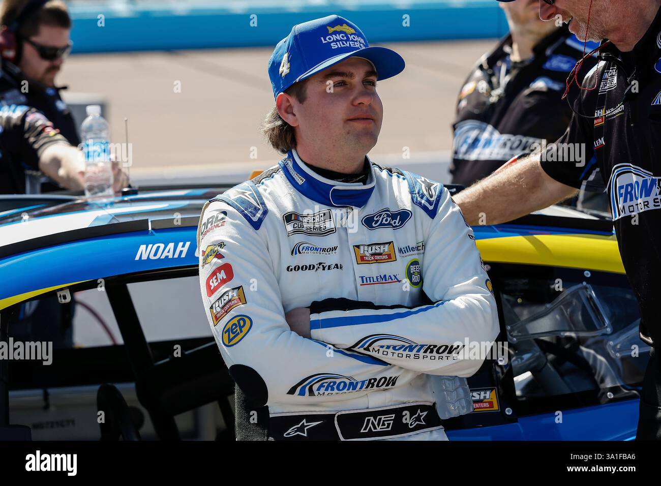 AVONDALE, AZ - MARCH 08: Noah Gragson (#4 Front Row Motorsports Long ...