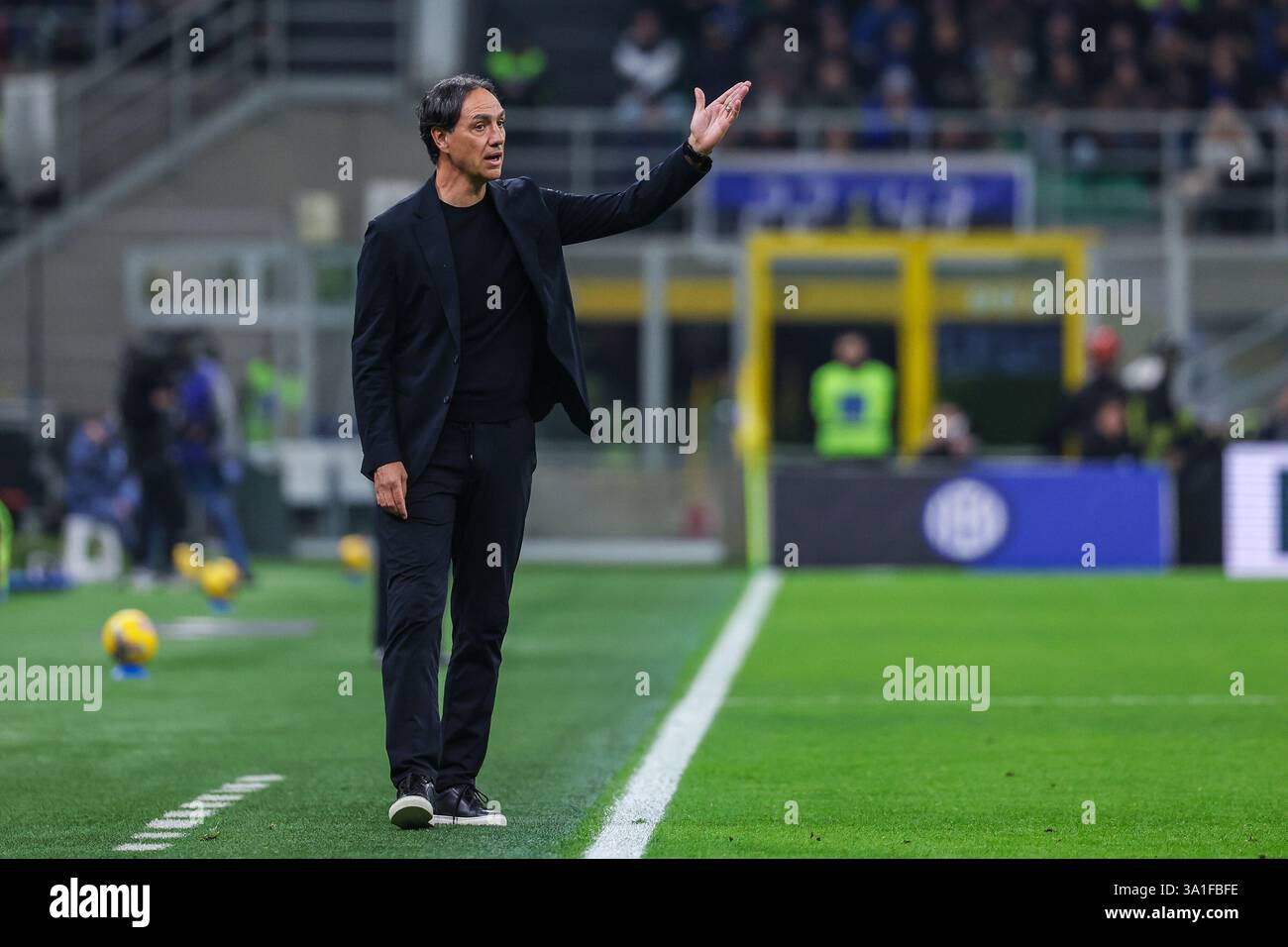 Milan, Italien. 08th Mar, 2025. Alessandro Nesta Head Coach of AC Monza ...