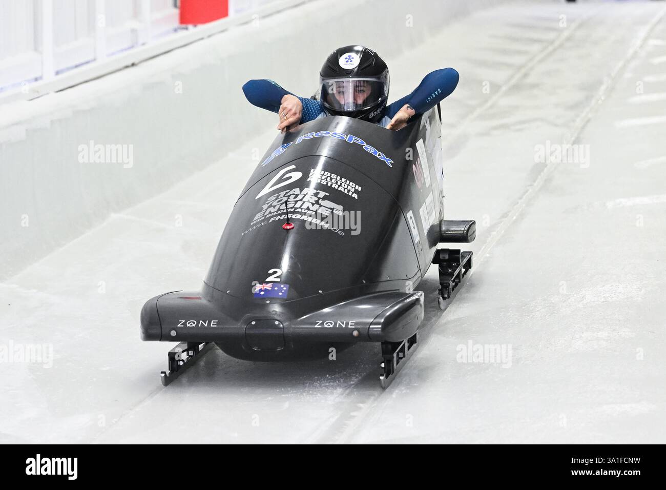 LAKE PLACID, NY, UNITED STATES - MARCH 08: Breeana Walker (AUS) compete ...