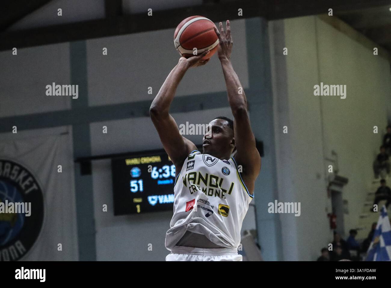 Cremona, Italy. 08th Mar, 2025. Semaj Christon (Vanoli Cremona) during ...