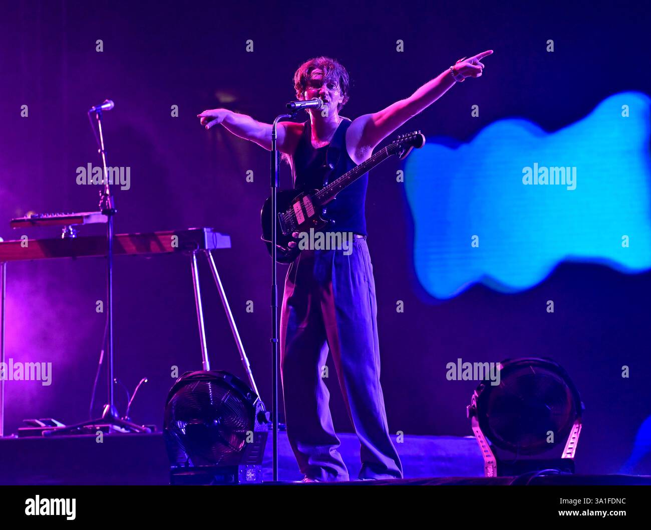 MUMBAI, INDIA - MARCH 8: British indie rock band Glass Animals ...