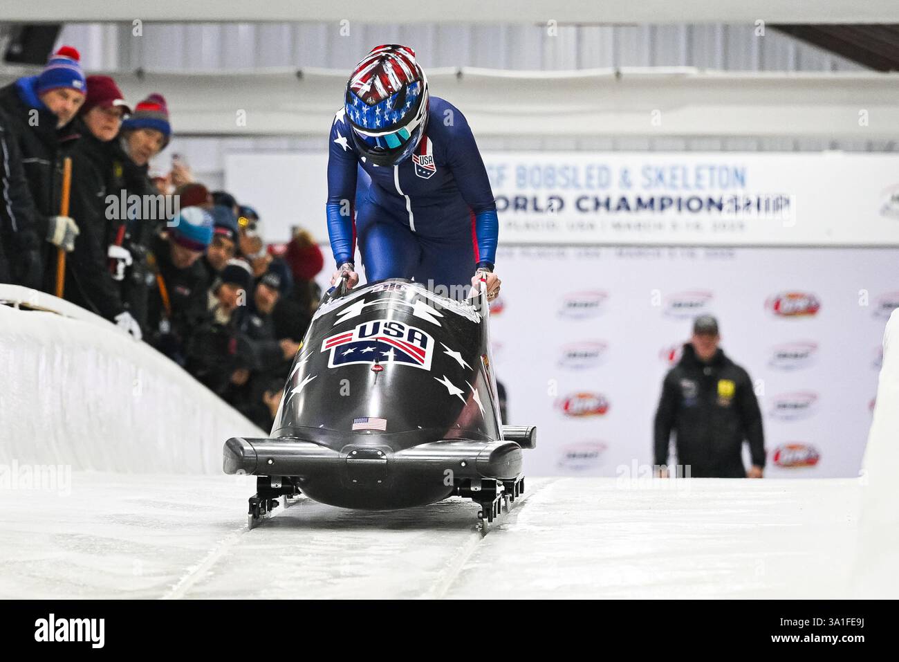 Lake Placid, Vereinigte Staaten. 08th Mar, 2025. LAKE PLACID, NY ...