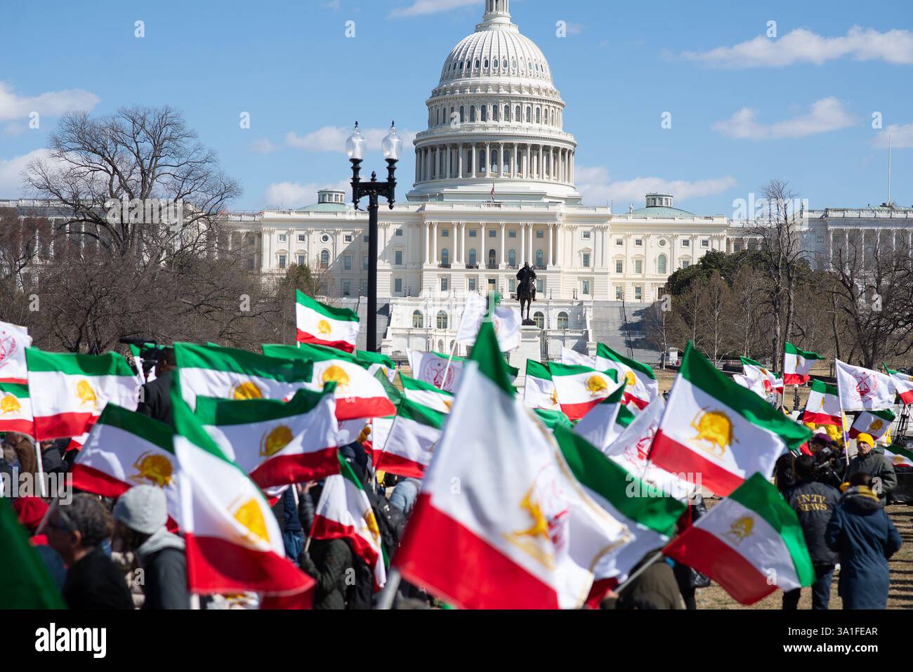 Washington DC, USA. 6th Jan., 2025, Hundreds gathered on the National ...