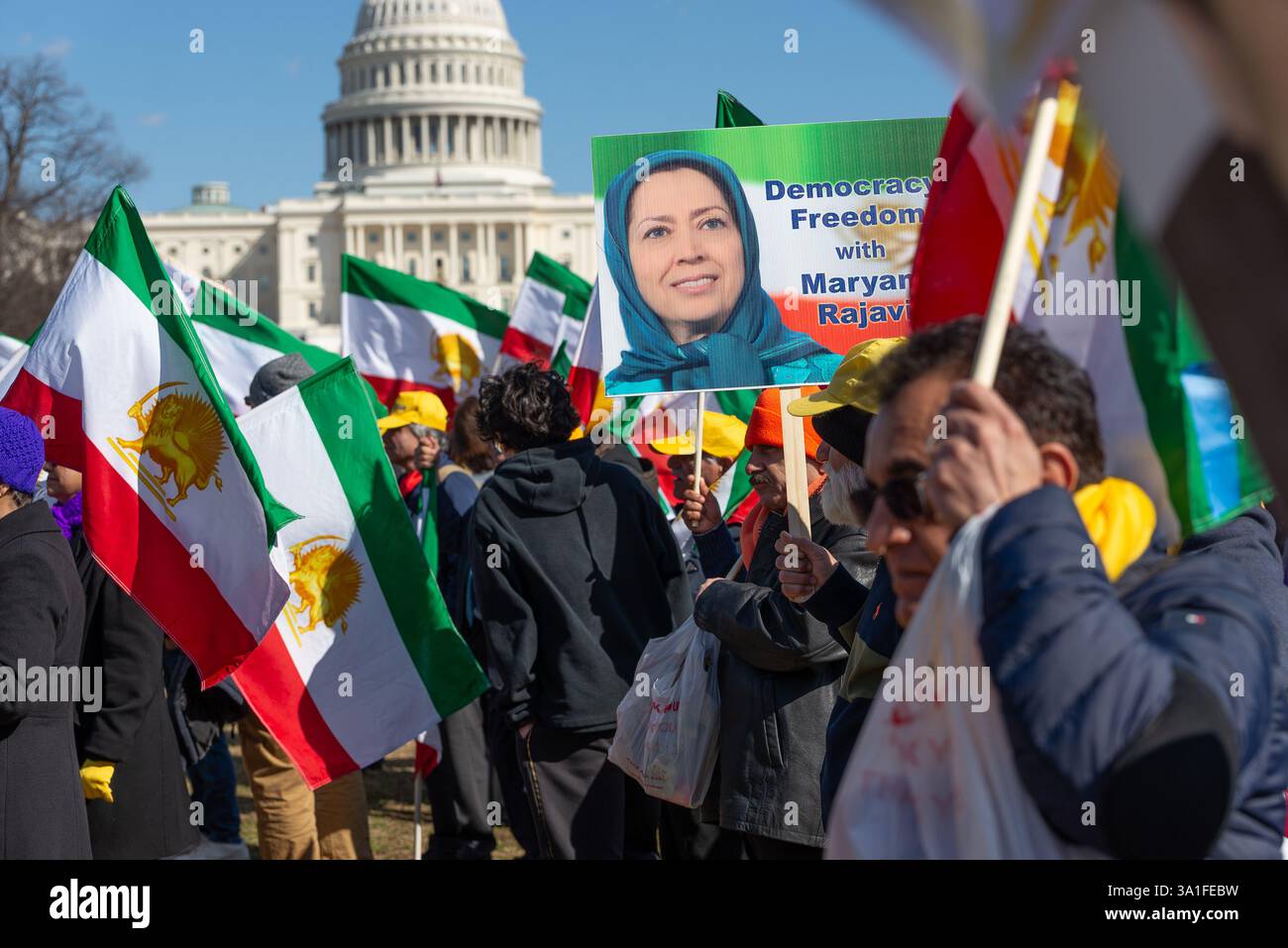 Washington DC, USA. 6th Jan., 2025, Hundreds gathered on the National ...