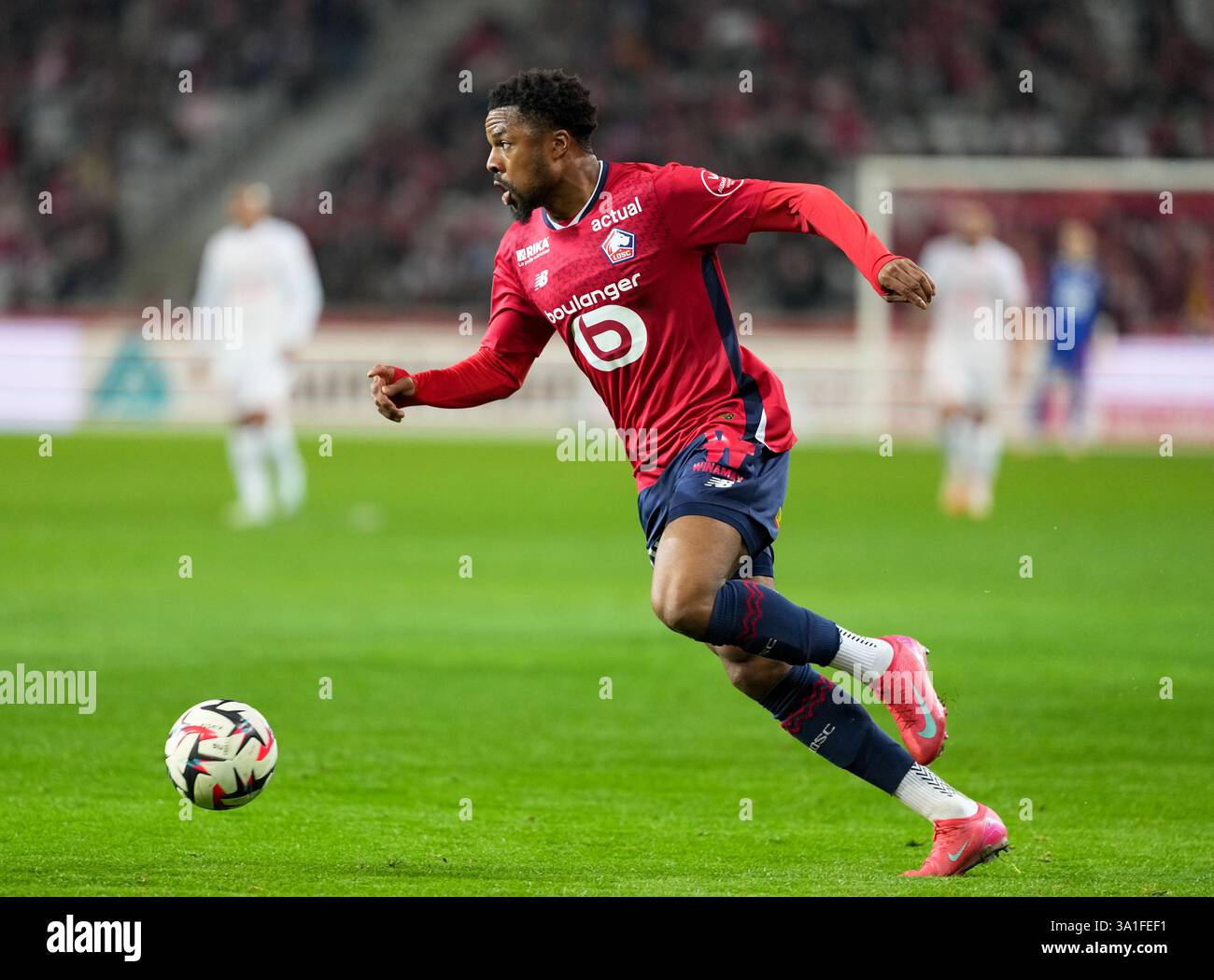 24 Chuba AKPOM (losc) during the Ligue 1 McDonald's match between Lille ...