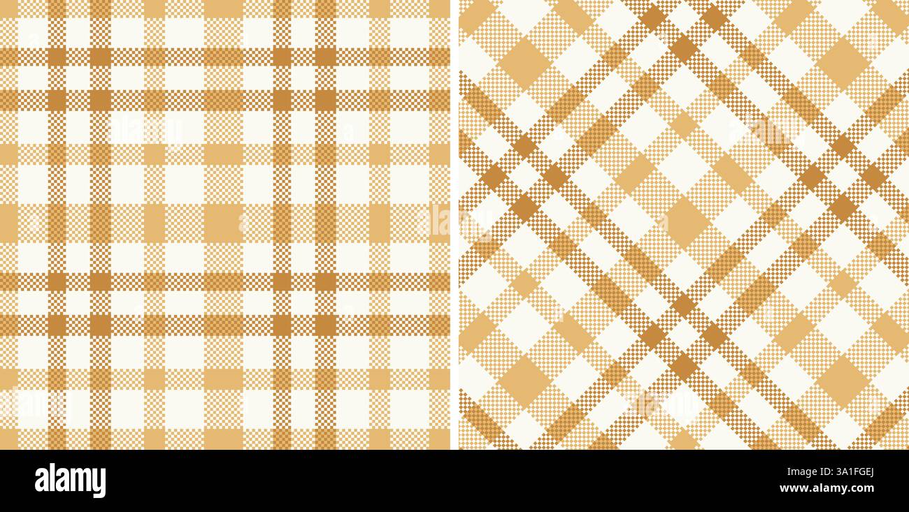 Madras Plaid Seamless Patterns in Gradient themed colors Stock Vector ...