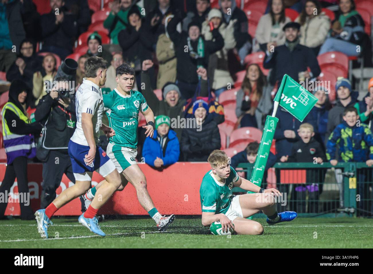 March 7th, 2025, Virgin Media Park, Cork, Ireland - Under 20 Six ...