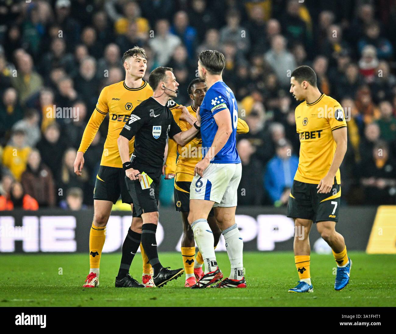 8th March 2025; Molineux Stadium, Wolverhampton, West Midlands, England ...