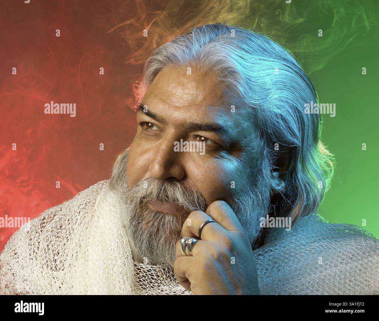 Hindu priest experts in vastu shastra a science of placement, India, MR ...