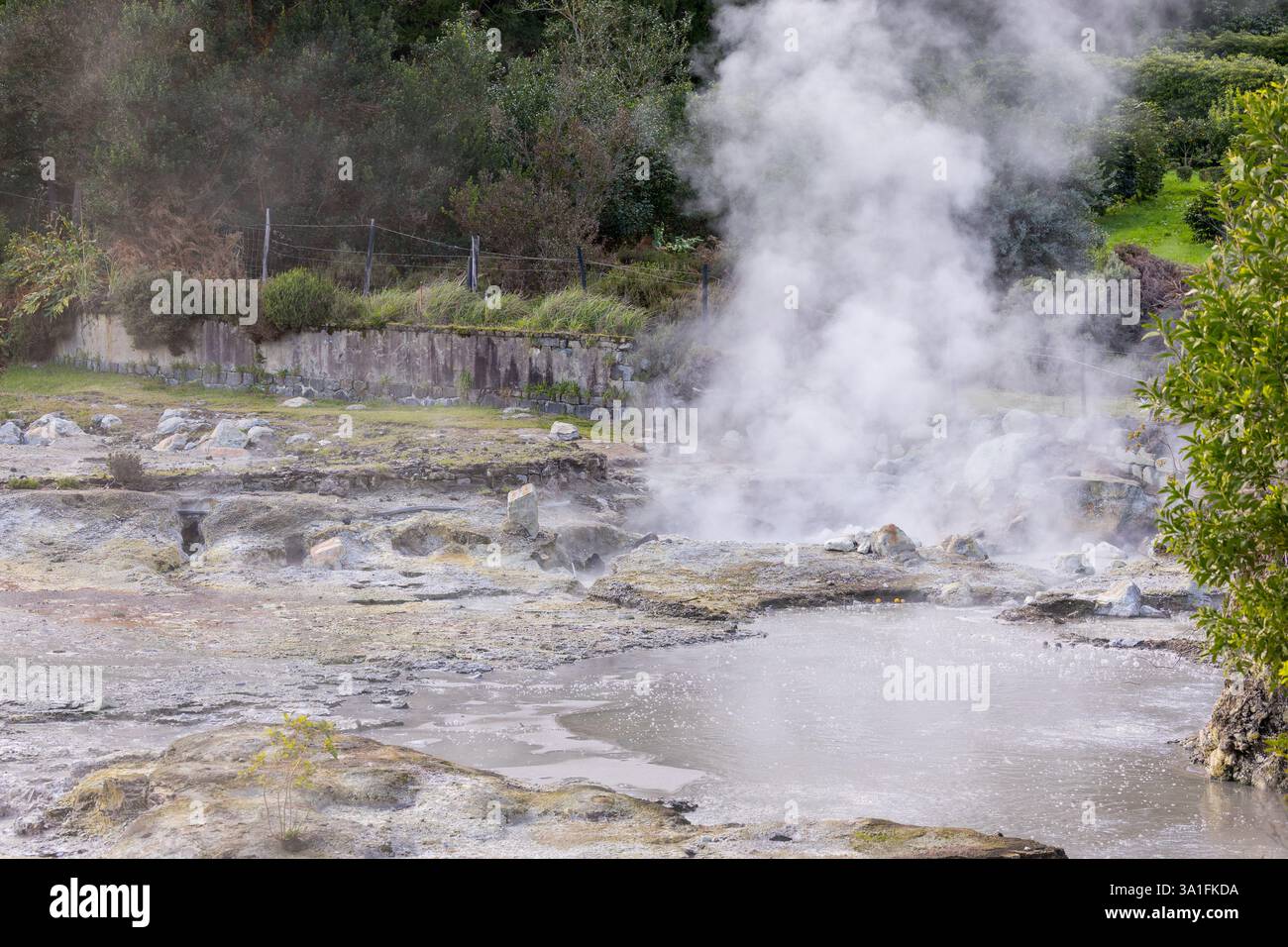 Fumaroles in furnas hot hi-res stock photography and images - Alamy