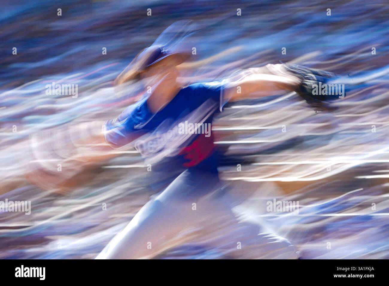 Los Angeles Dodgers pitcher Tyler Glasnow (31) throws in the second ...