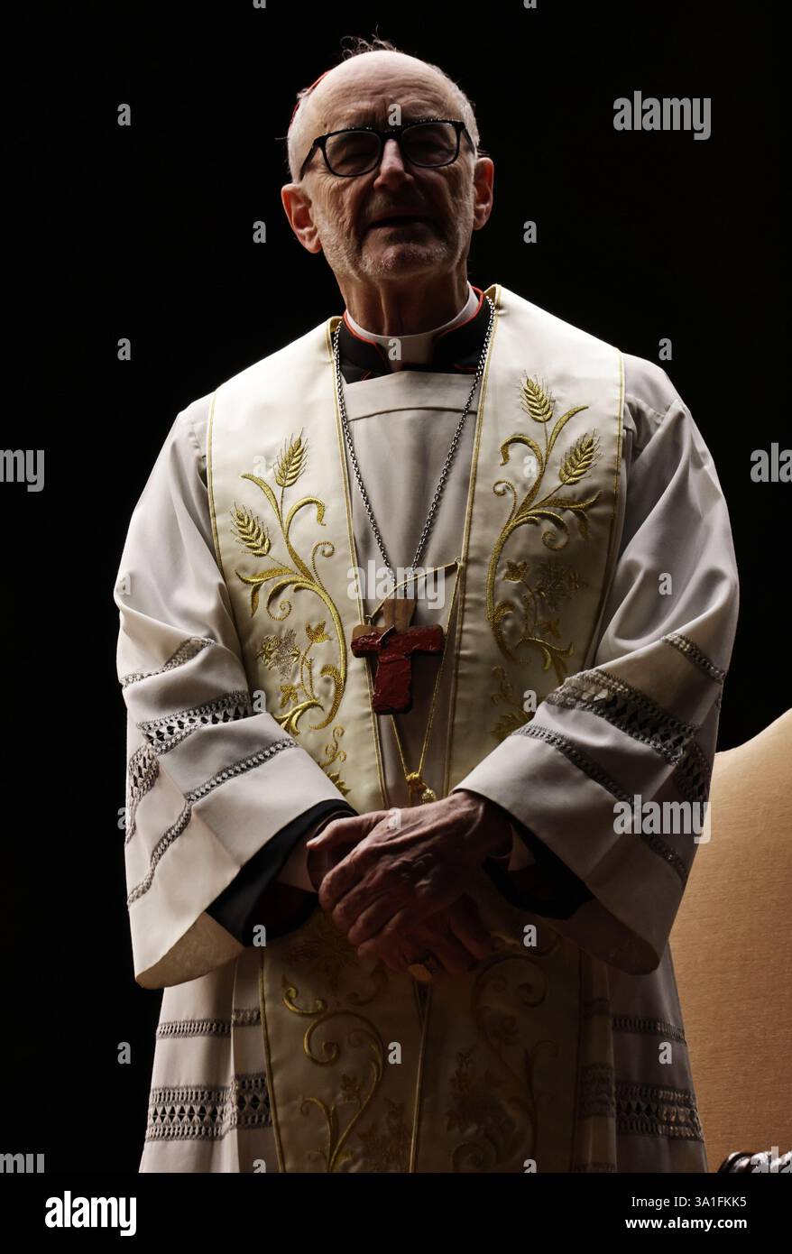 March 8, 2025 - Vatican City. Cardinal MICHAEL CZERNY Prefect of the ...