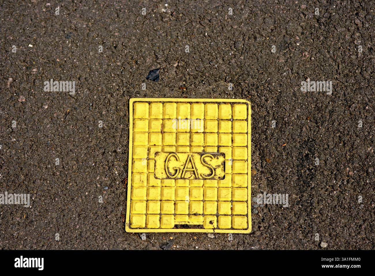 Gas company, Manhole, London, U.K. United Kingdom England Stock Photo ...