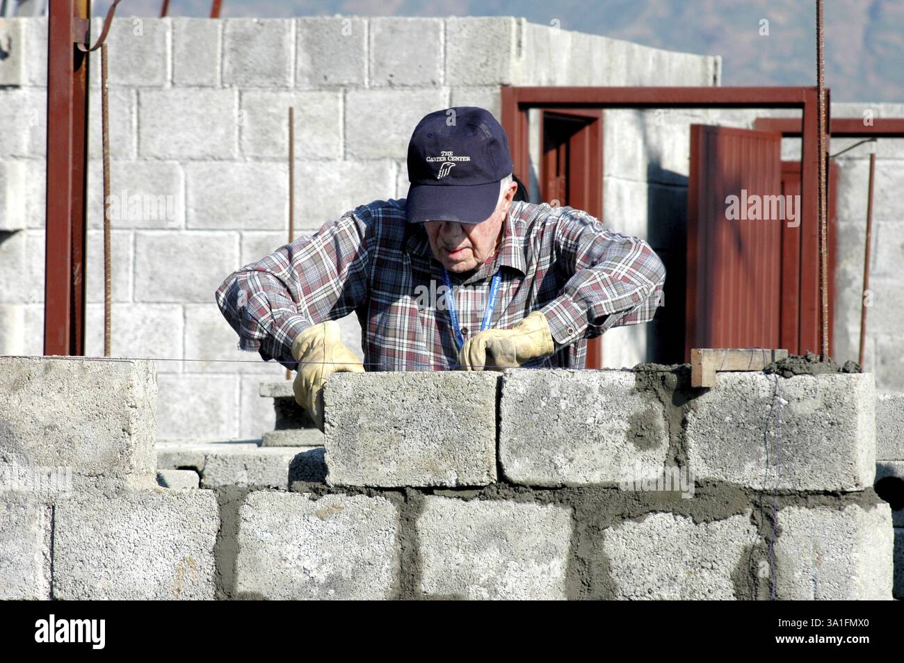 Former US president Jimmy Carter inaugurates the 23rd Jimmy Carter Work ...