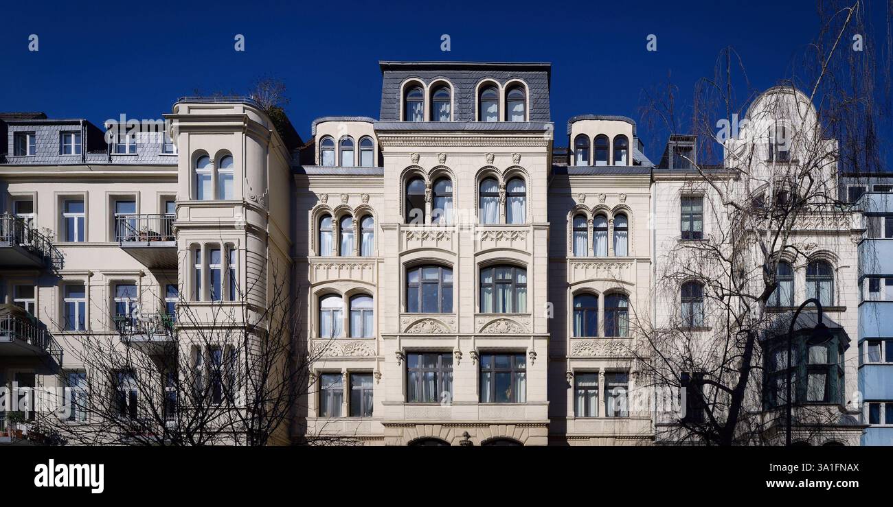 historic old buildings from art nouveau and historicism in the popular ...