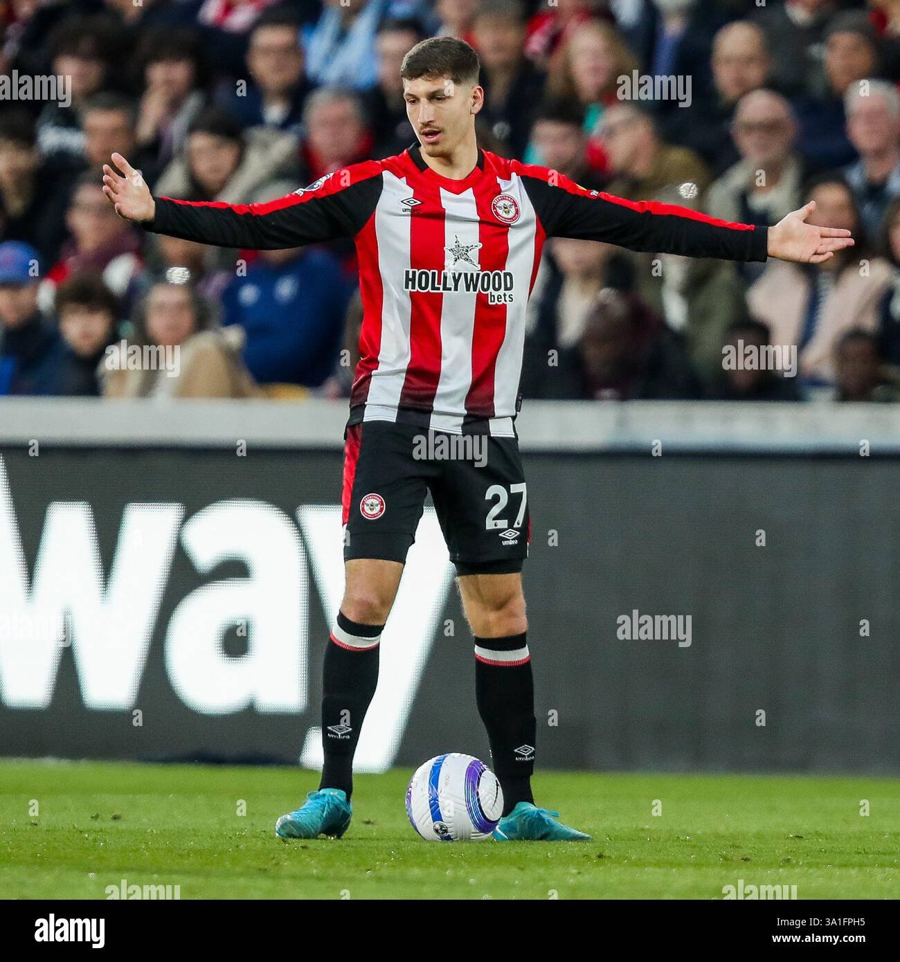 Brentford aston villa janelt hi-res stock photography and images - Alamy