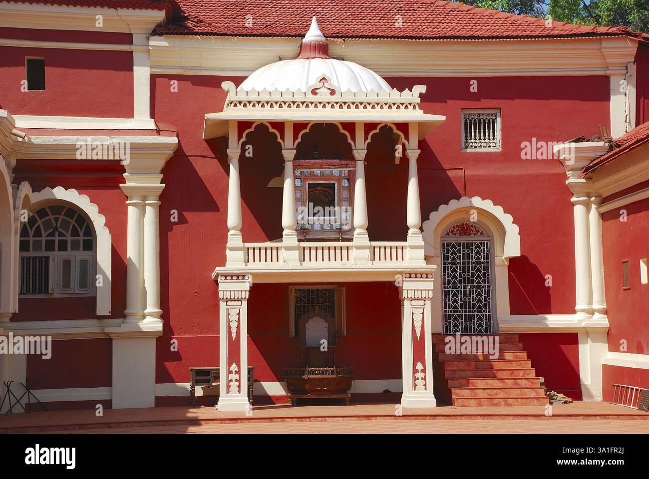 Shanta Durga temple, Goa, India, Asia Stock Photo - Alamy